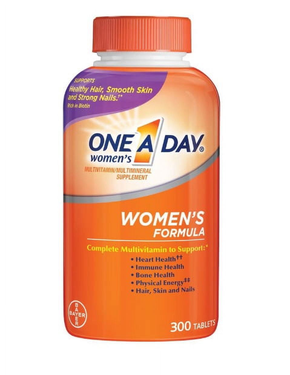 One A Day Womens Daily Multivitamin Tablets 300 Ct