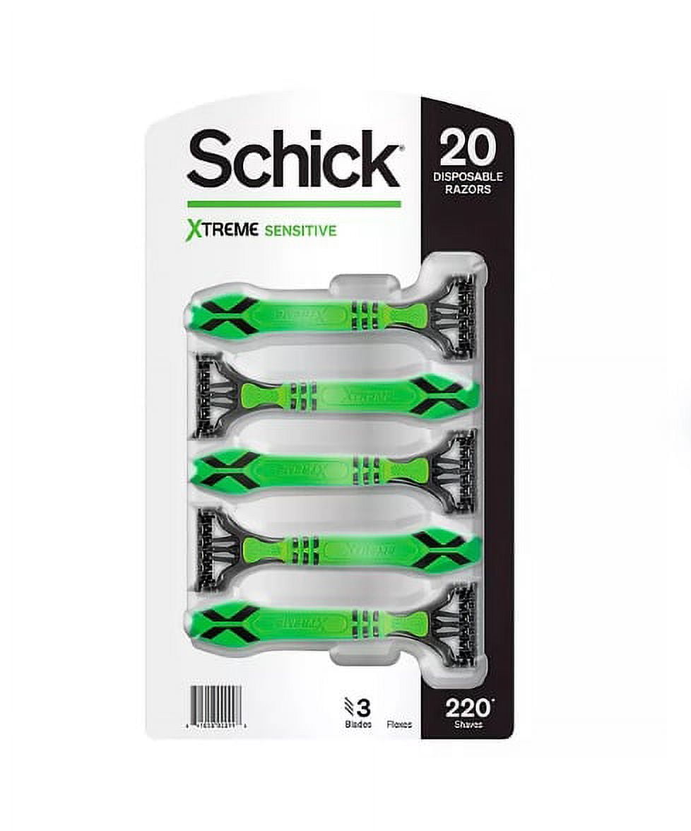 Product of Schick Xtreme 3 Sensitive Razor, 20 ct. - Walmart.com