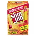 Slim Jim Original Meat Sticks, 120 Count, Individually Wrapped, Spicy ...
