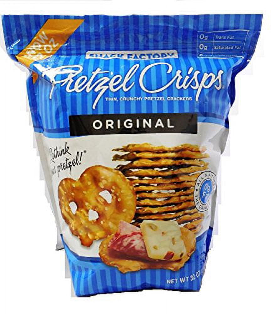 Snack Factory Original Pretzel Crisp, 32 Ounce - Walmart.com