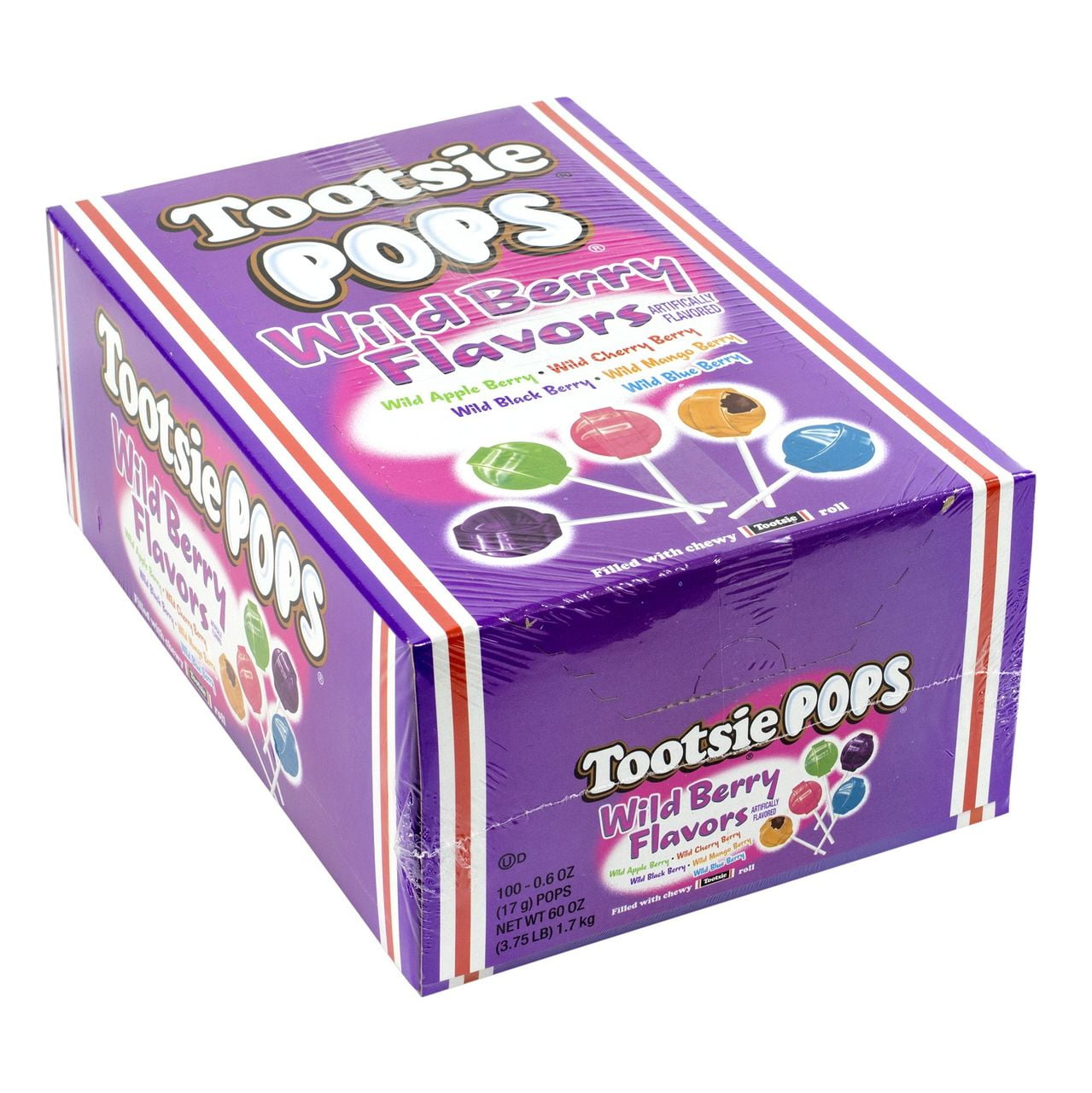 Product of Tootsie Pops Wild Berry 100 Ct. - Lollipops & Suckers ...