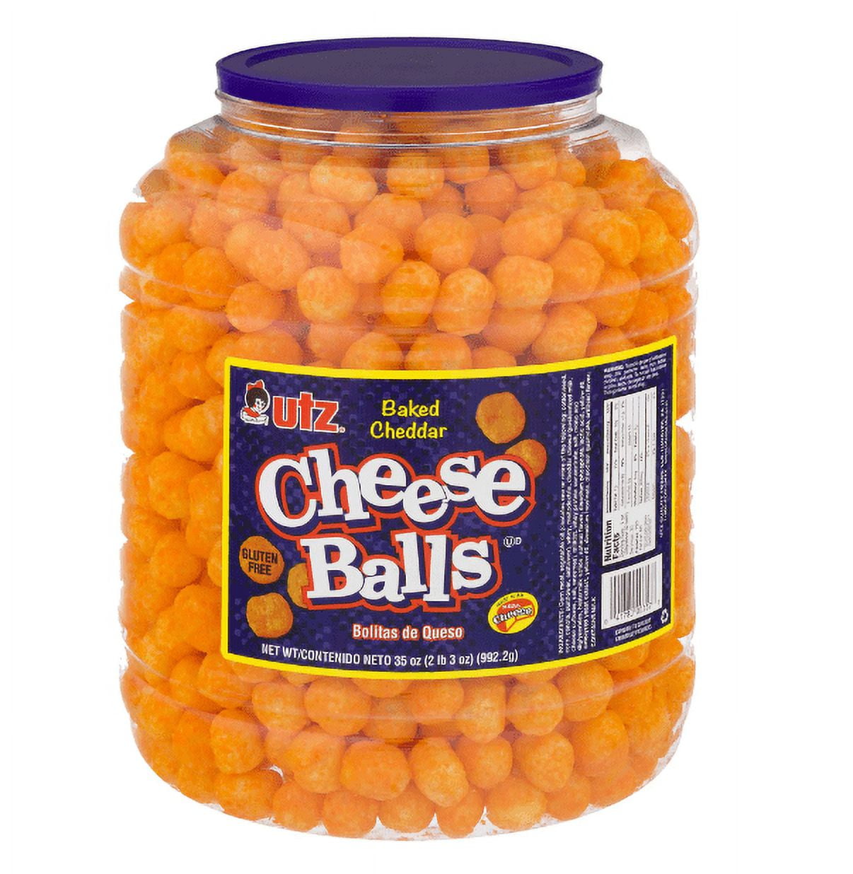 UTZ Cheese Snack Bolas: Delicious Cheese Puff Balls, 35 Ounces ...