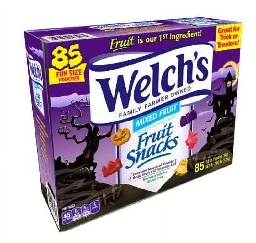 Welch's Halloween Fruit Snacks, 85 Individual Packs, 0.5 oz each - Bulk ...