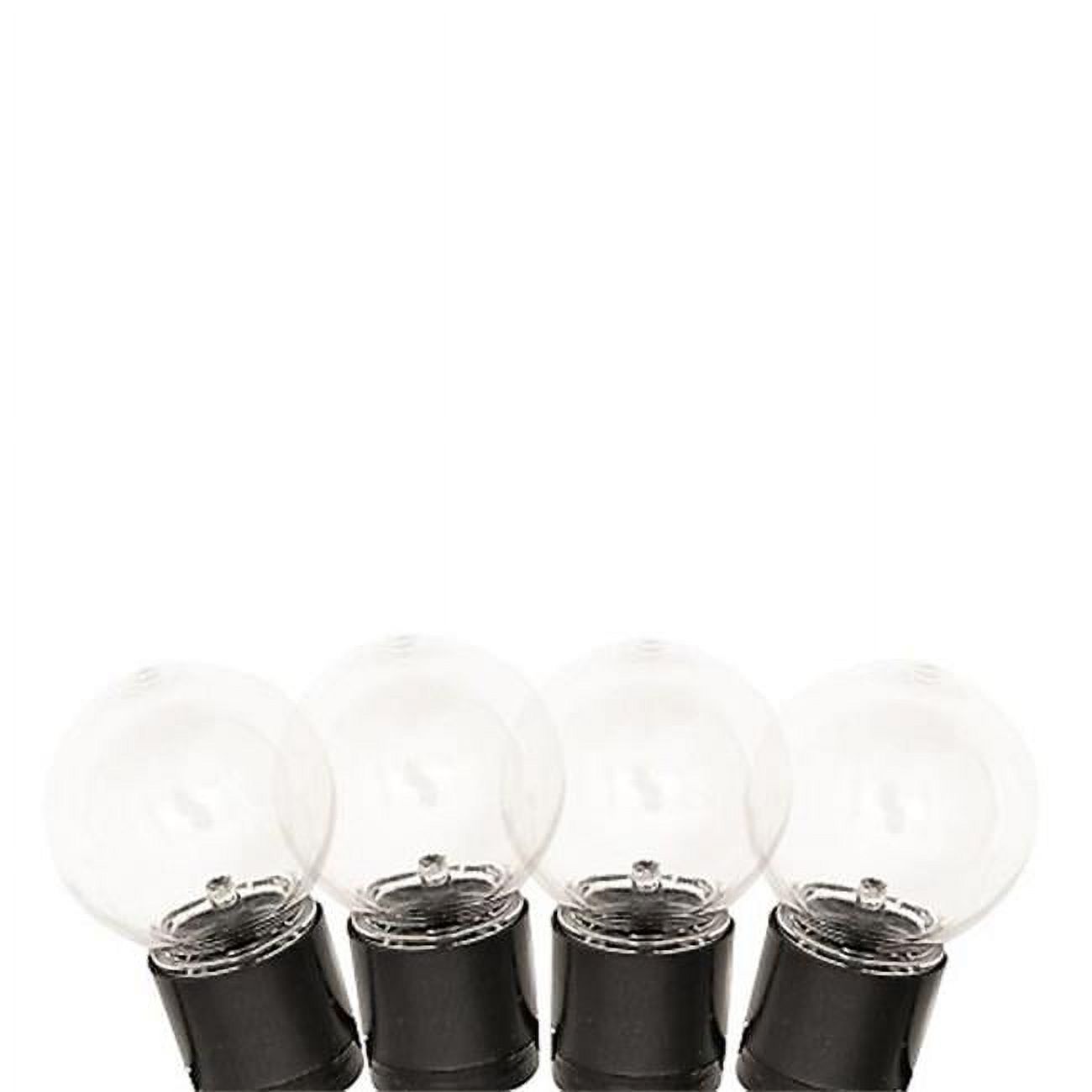 ProductWorks 38225-MYT Brilliant LED Clear Globe Cap Cool White Green ...