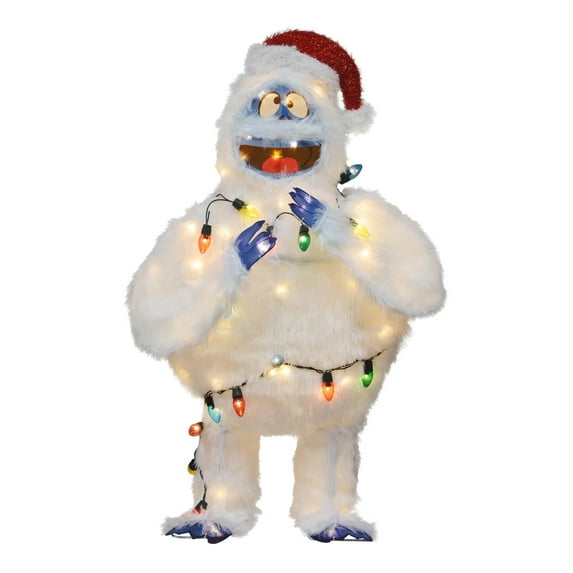 "ProductWorks 48"" Bumble 3D LED Pre-Lit Christmas Outdoor Yard Decor ...