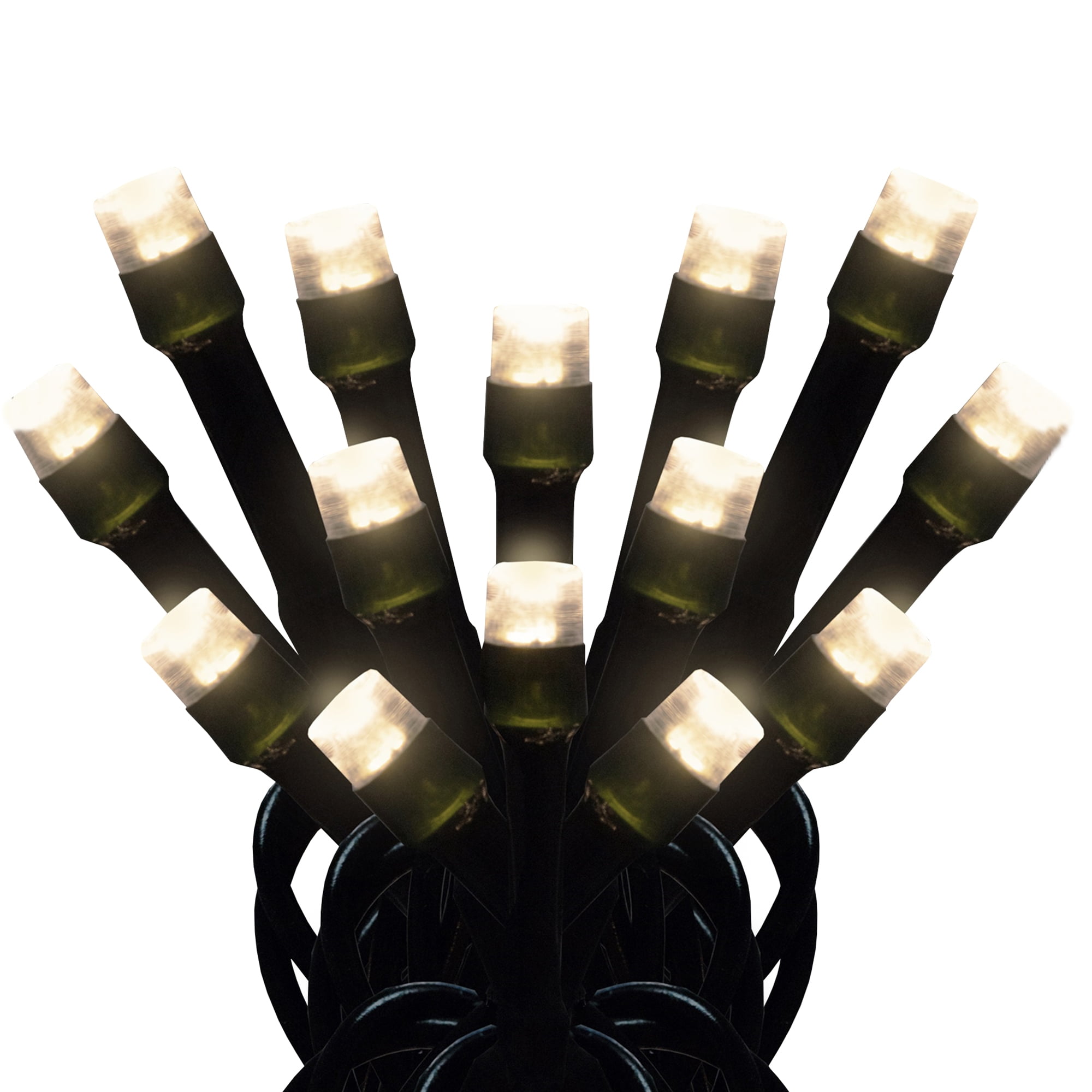 ProductWorks Indoor/Outdoor LED String Light Set with 8-Function ...