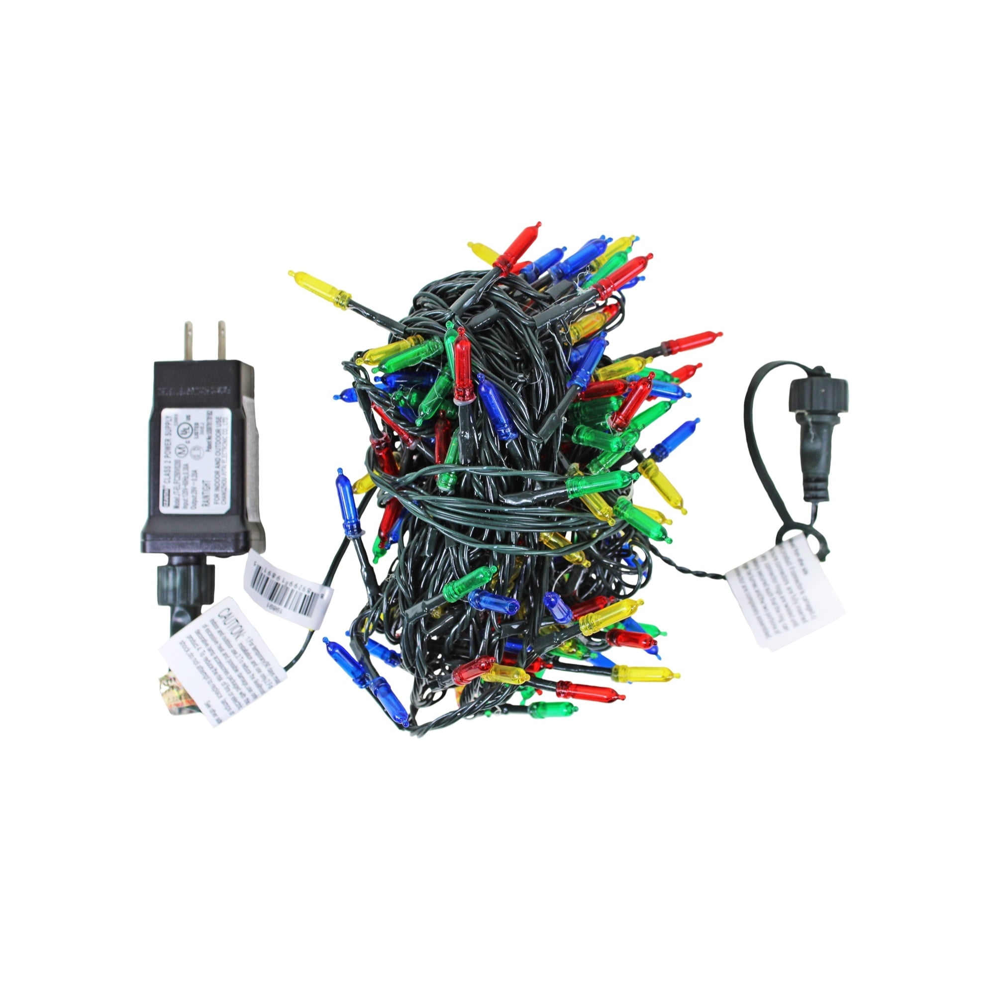 ProductWorks Indoor/Outdoor LED String Light Set with 8-Function ...