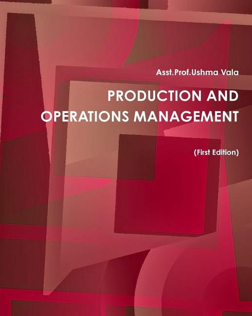 Production & Operations Management - Walmart.com Production & Operations Management - Walmart.com