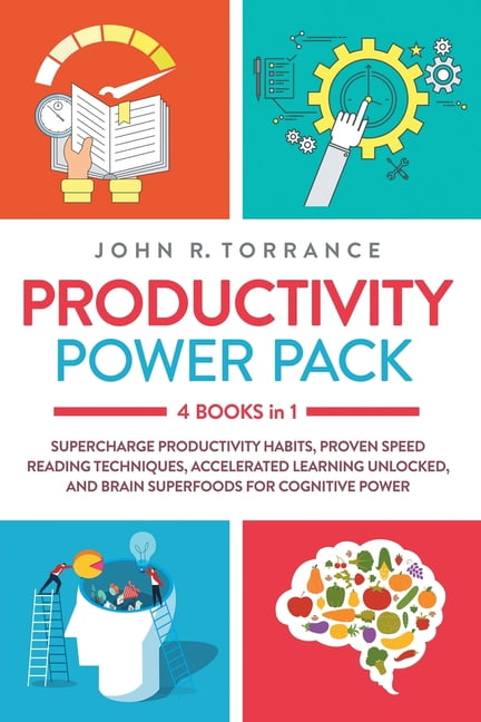 Productivity Power Pack - 4 Books in 1: Supercharge Productivity Habits ...