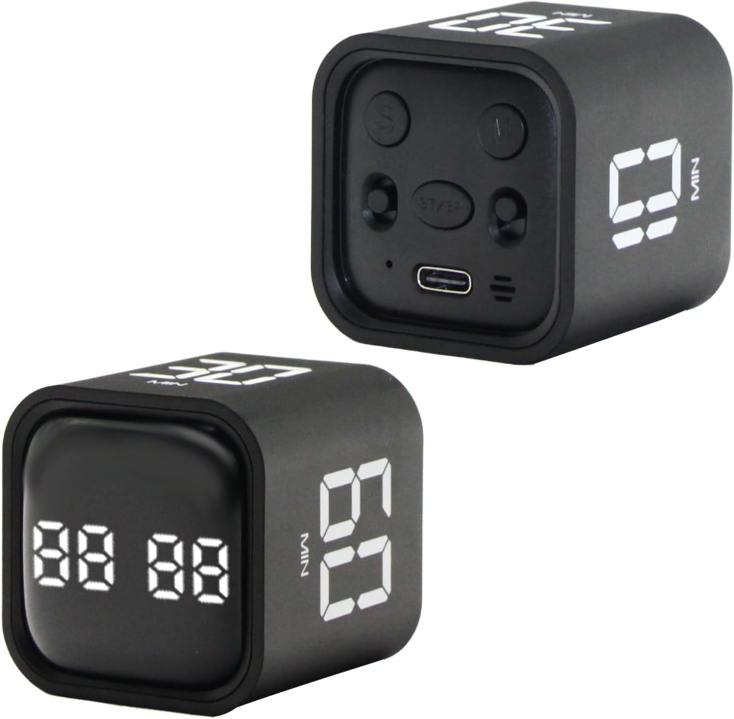 Productivity Timer Cube With Flip Gravity Sensor Countdown And Countup