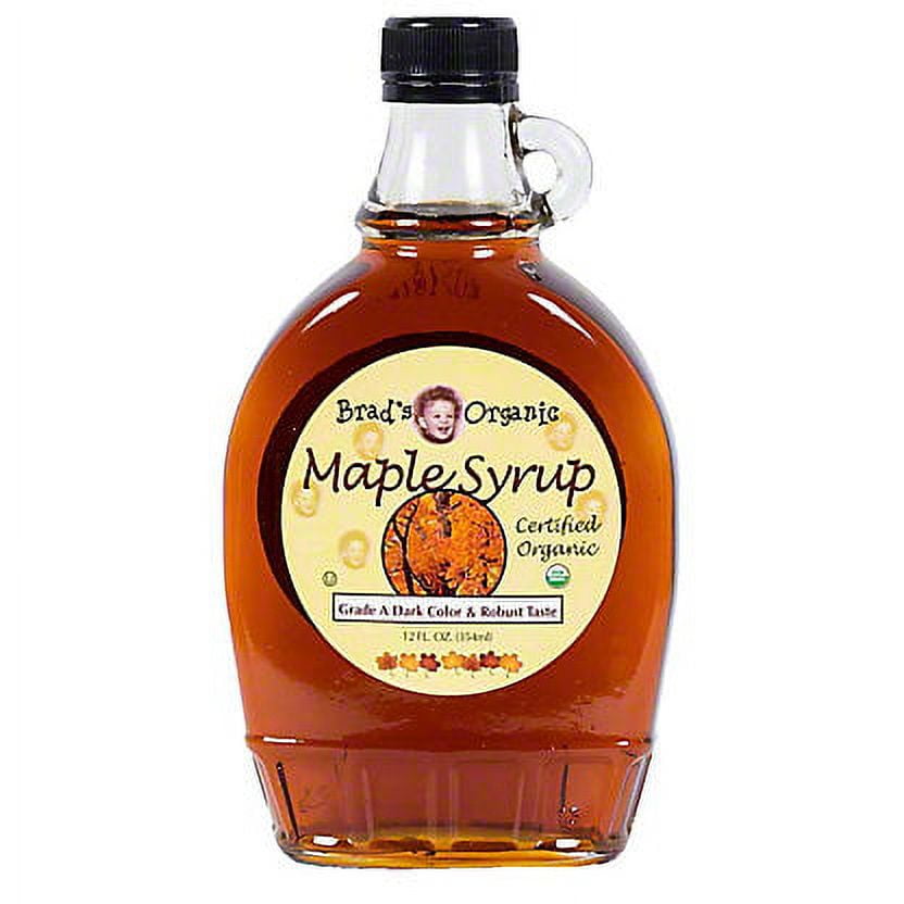 Productos Organicos Brads Organic Org Maple Syrup - Walmart.com