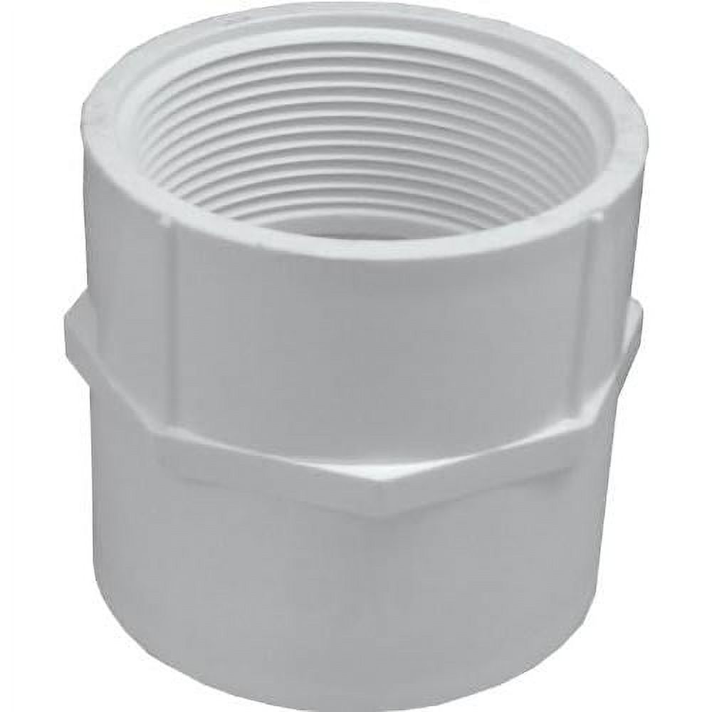 Products 30340 PVC Female Adapter, 4", White - Walmart.com