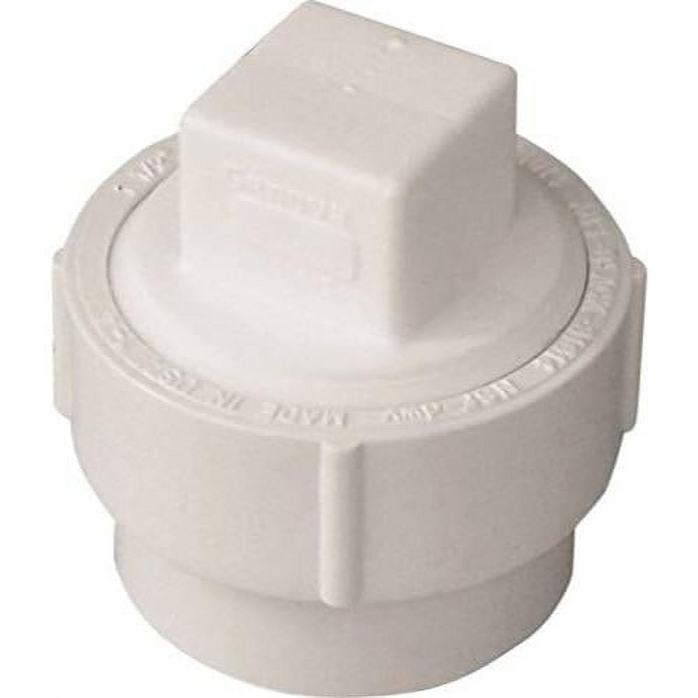 Products 71640 4" Sch. 40 PVC-DWV Clean-Out Fitting With Threaded Plug ...