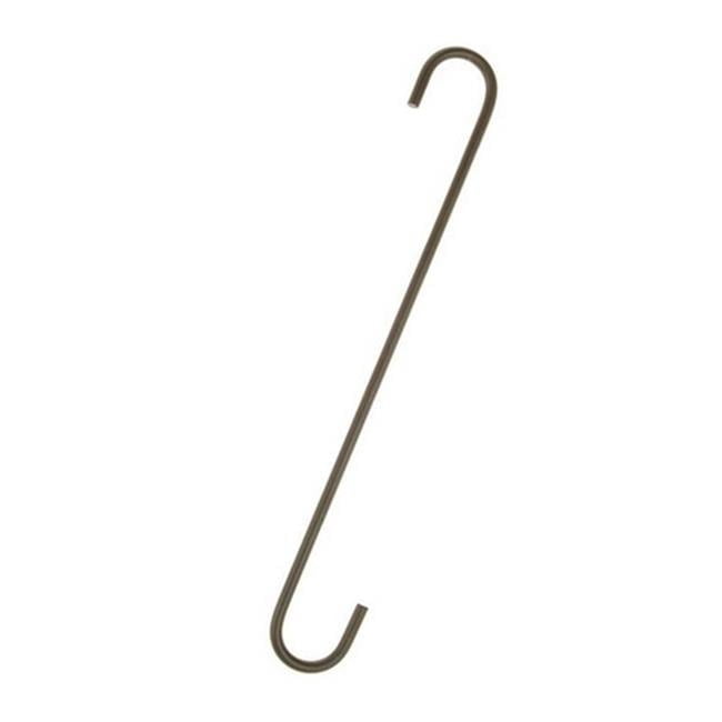 Products 86215 5 x 12 x 0.3 in. Black Extender Hook - Walmart.com