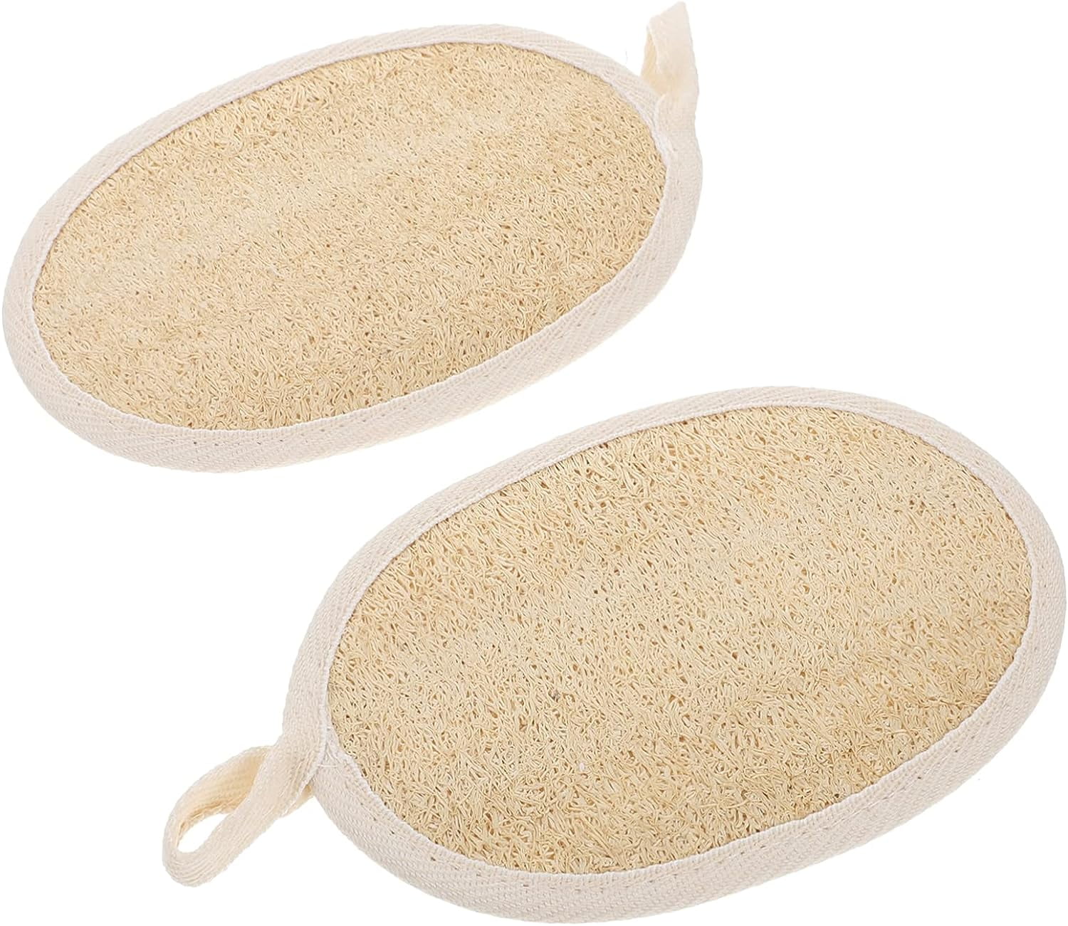 Products Body Scrub 2pcs Loofah Sponge Exfoliating Body Scrubber Shower ...