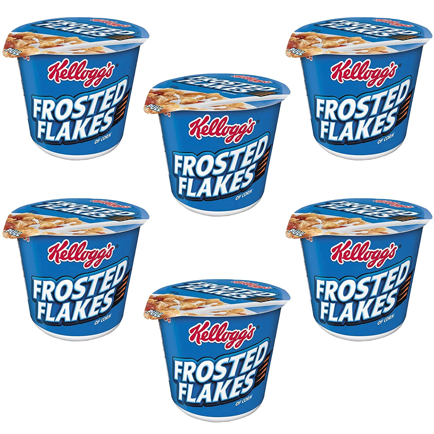 Products - - Breakfast Cereal, Frosted Flakes, Single-Serve 2.1oz Cup ...