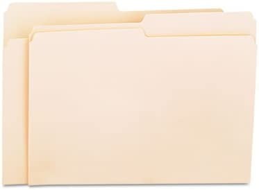 Products - - File Folders, 1/2 Cut, One-Ply Top Tab, Letter, Manila ...