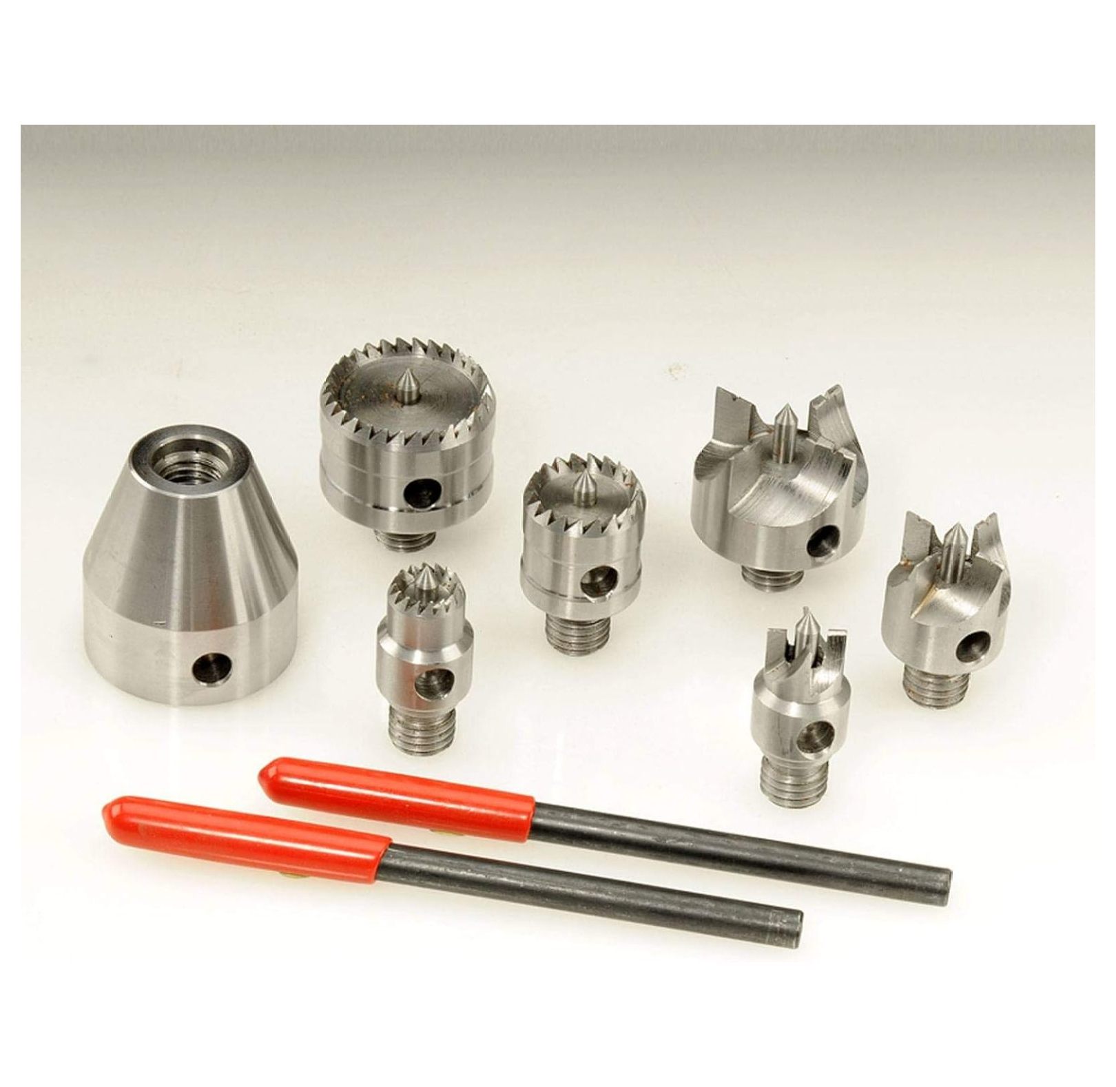 Products LCENTSET 7-Piece Multi Spur Drive Center Set With A 1-Inch by ...