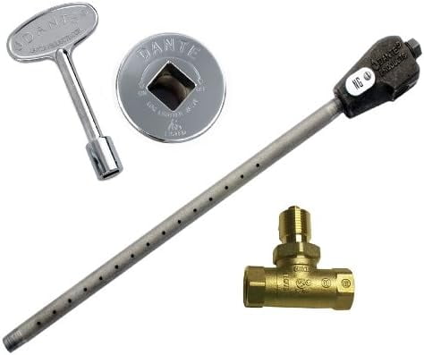 Products NG.BVS.CR Universal Log Lighter Combo Kit with Natural Gas Log ...