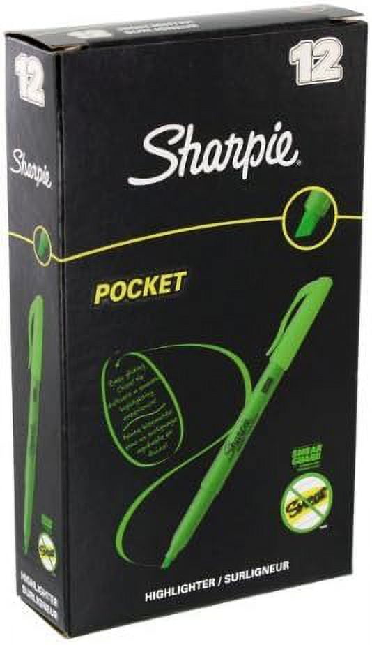 Products - - Pocket Style Highlighter, Chisel Tip, Fluorescent Green ...