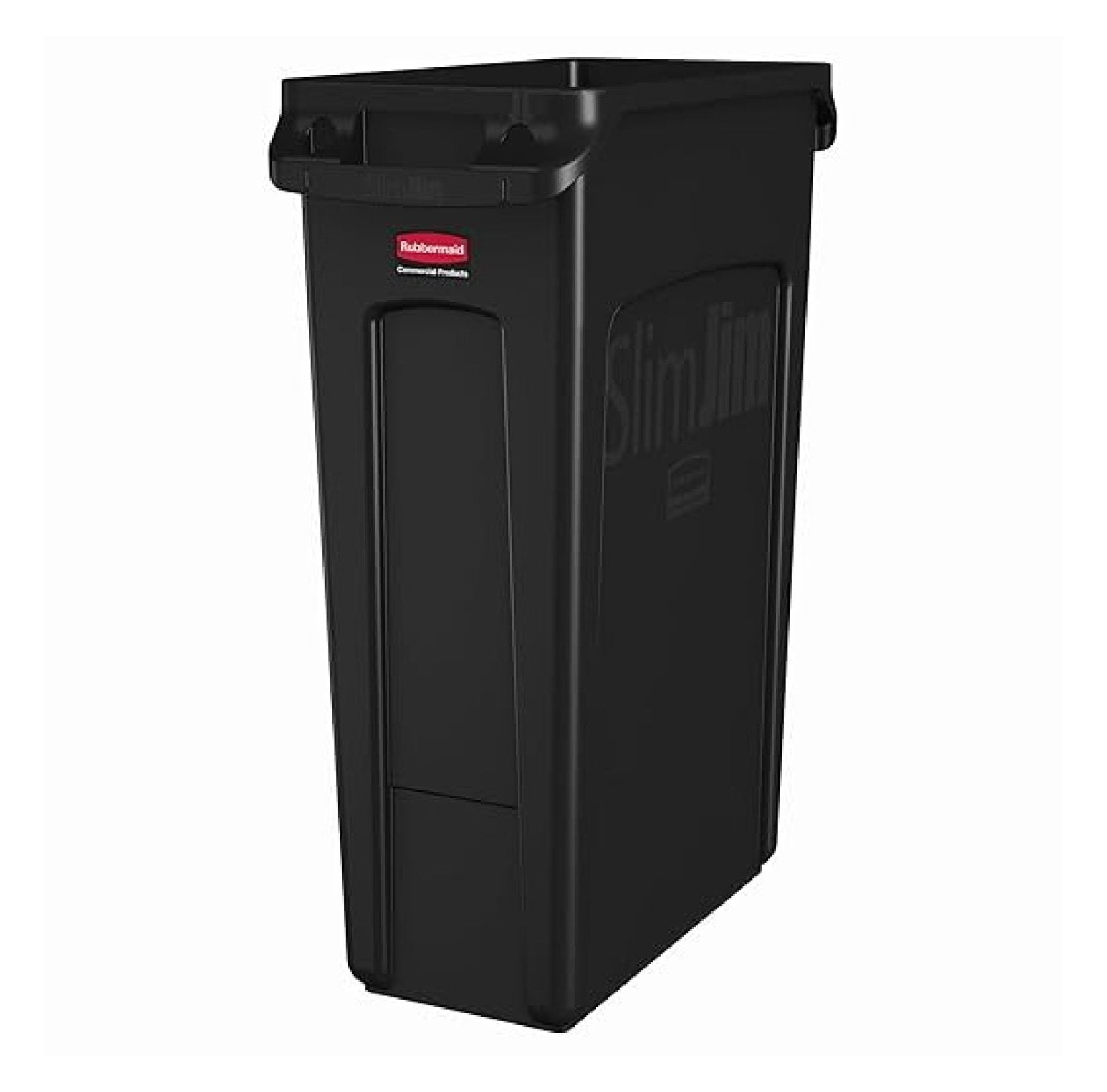 Products Slim Jim Plastic Rectangular Trash/Garbage Can With Venting ...
