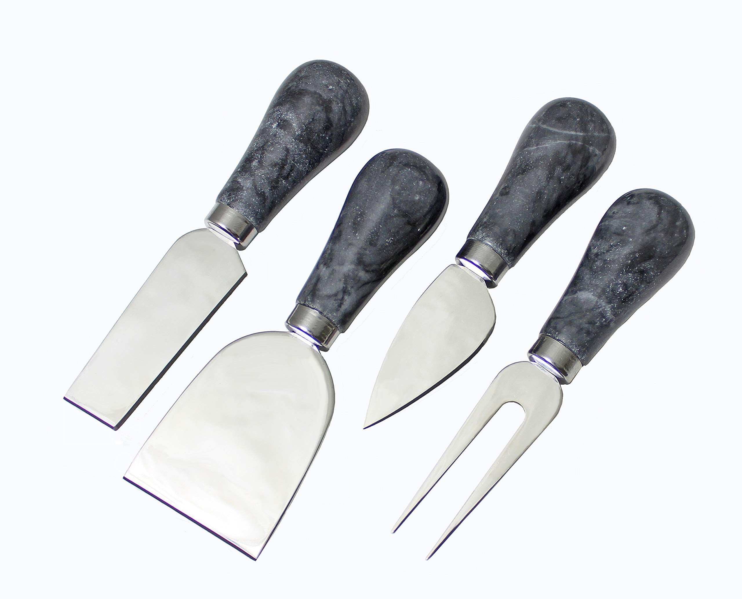 Prodyne Froma Cheese Knives, Set of 4, Black - Walmart.com