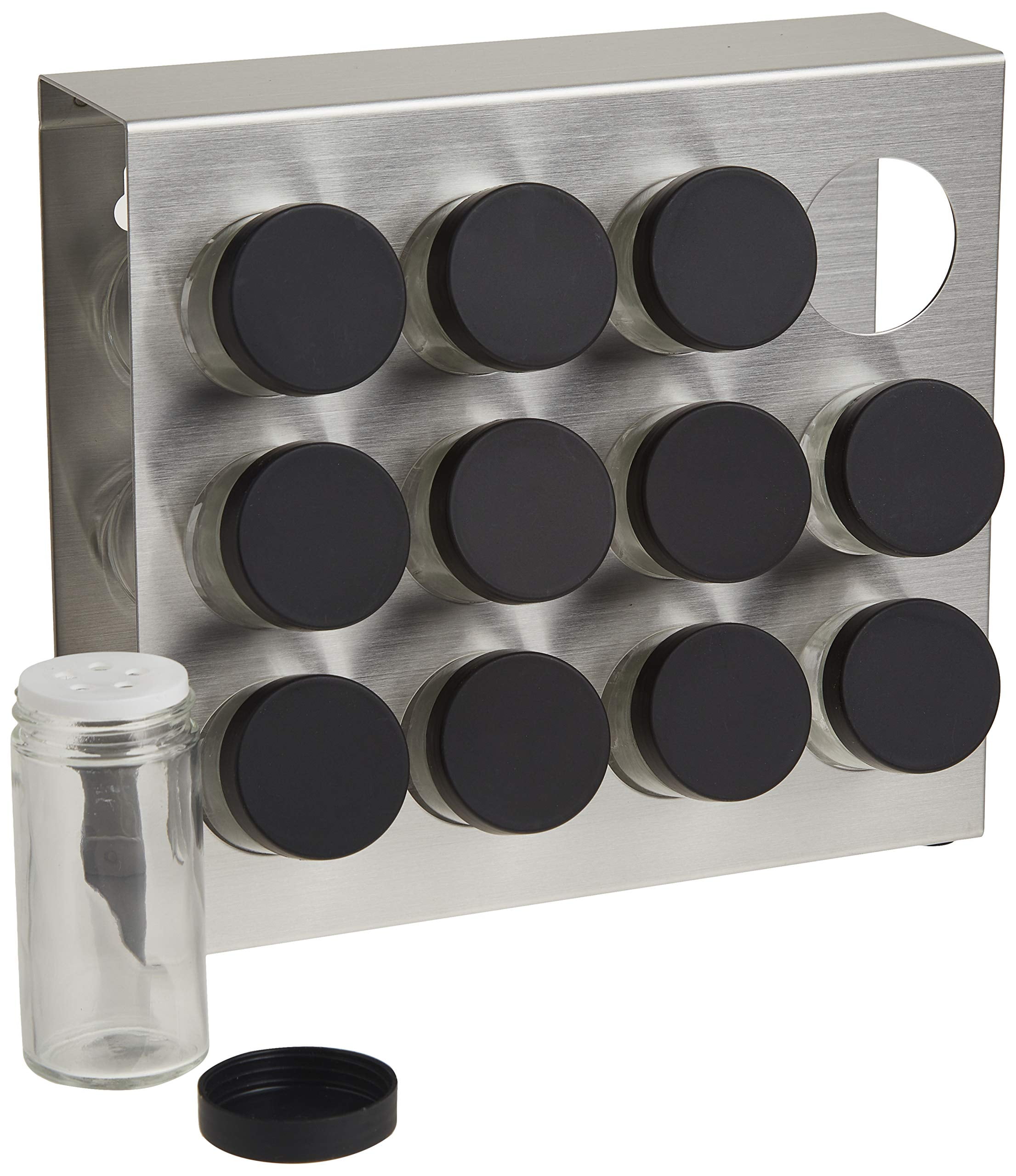 Prodyne M-912 Stainless Steel Spice Rack, 12-Bottle - Walmart.com