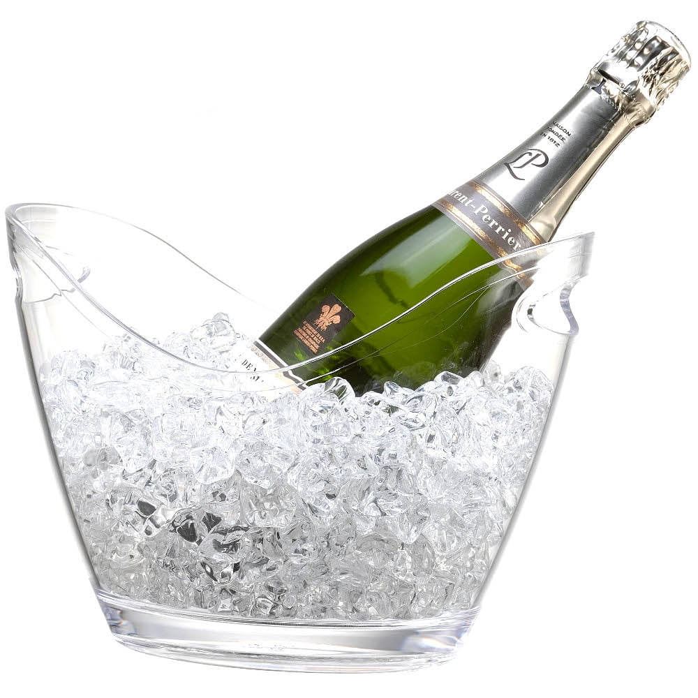 Prodyne G-2-C Two Bottle Bucket, Clear - Walmart.com