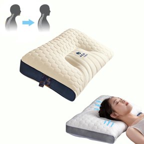 Derila, Cervical Memory Foam Pillow for Neck Pain Relief, Standard Size ...