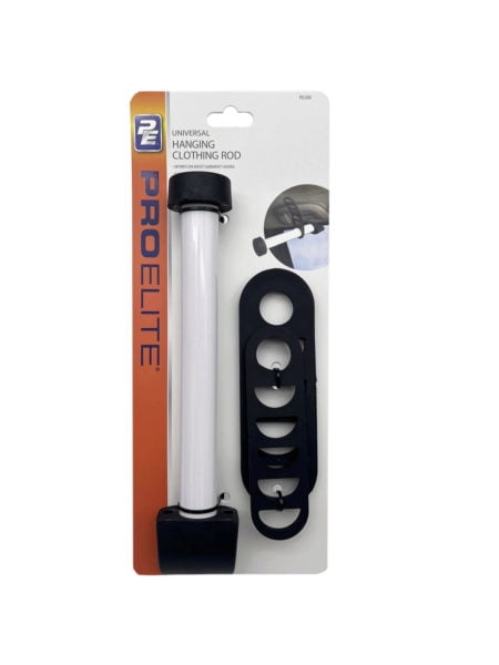 Proelite universal portable hanging clothing rod (Available in a pack ...