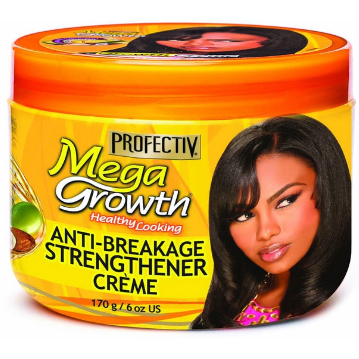 Profectiv Mega Growth Anti-Breakage Strengthener Creme, 6 Oz.,Pack of 2 ...