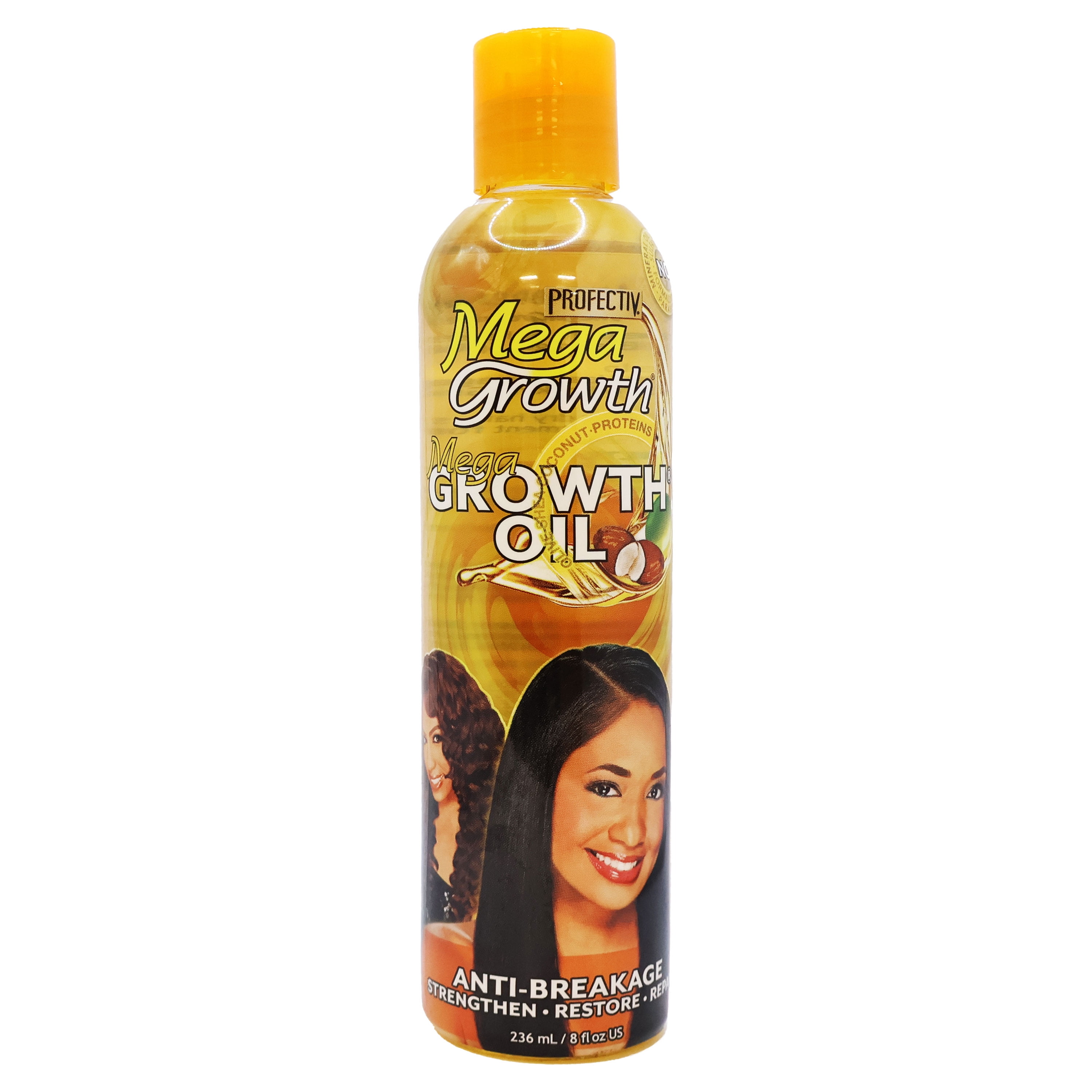 Profectiv Mega Growth Anti Breaking Strengthening Growth Hair Oil 8 Oz ...