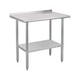 Profeeshaw NSF Stainless Steel 24" x 36" Commercial Kitchen Prep & Work ...