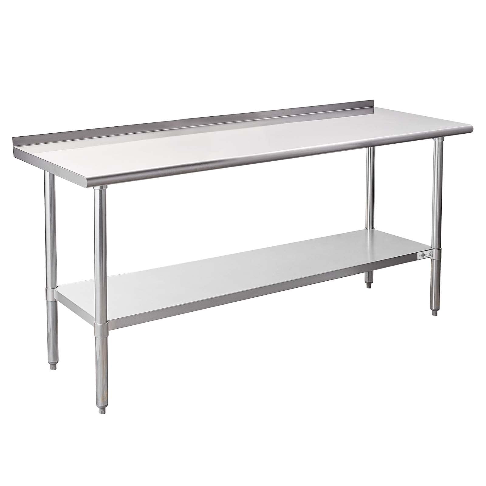 "Profeeshaw NSF Stainless Steel Kitchen Prep Table 24""x72"" with ...