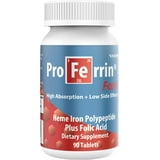 Proferrin Forte Dietary Iron Supplement, 90 Count, Made in USA ...