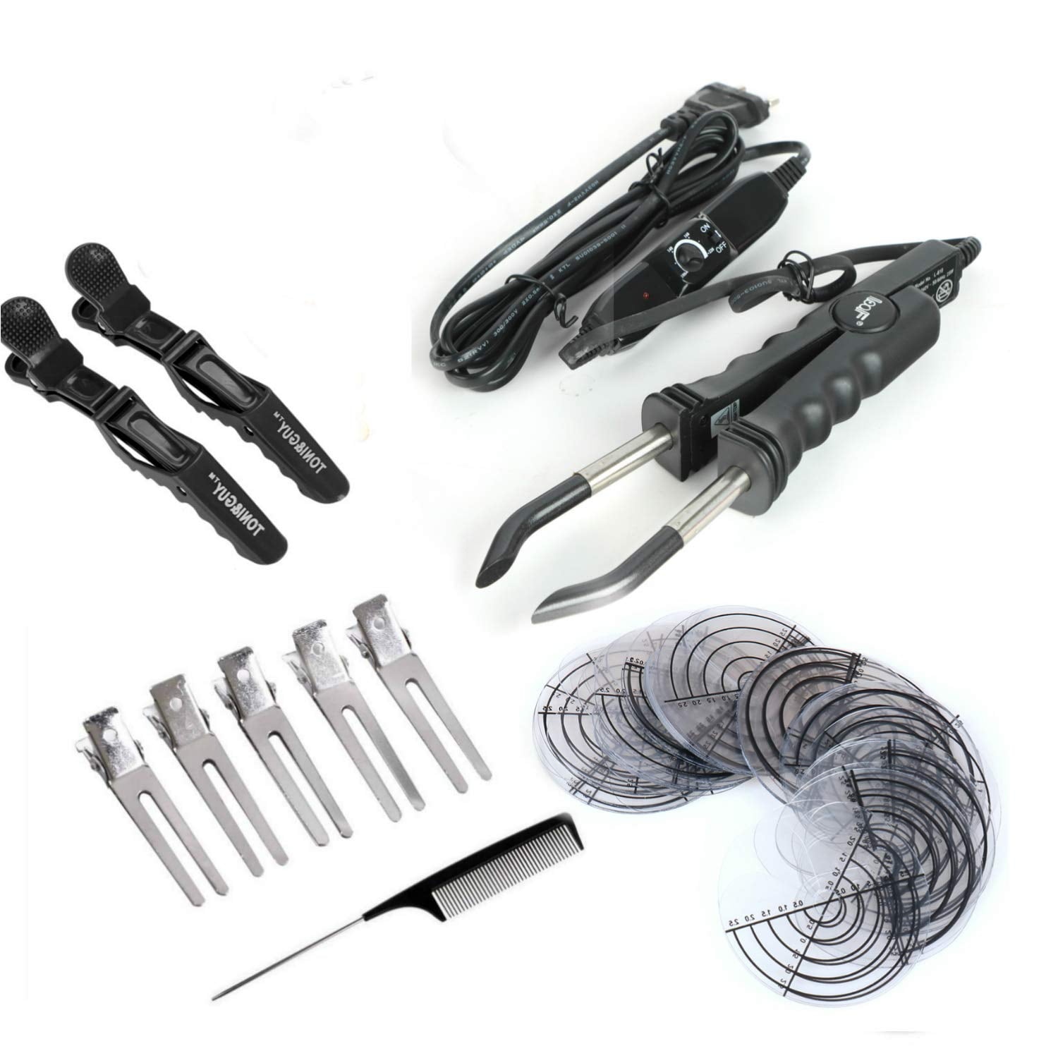 Profesional Hair Extension Iron Keratin Bonding Tools Fusion Heat ...