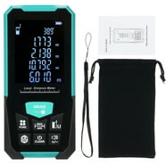 PREXISO Automatic 2-in-1 Laser Tape Measure, 135Ft Meter with 16Ft Magnetic Hook, Rechargeable ...