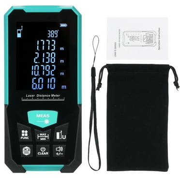 PREXISO Automatic 2-in-1 Laser Tape Measure, 135Ft Meter with 16Ft Magnetic Hook, Rechargeable ...