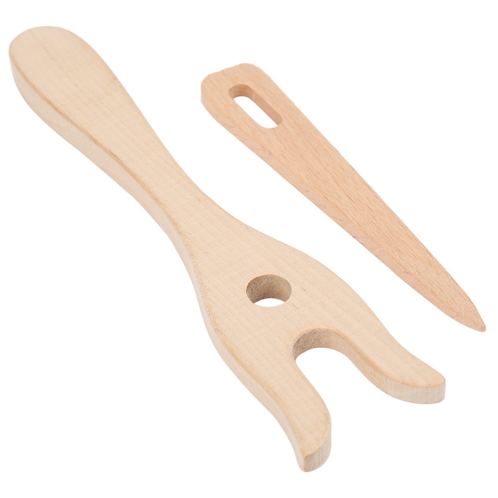 Profession Knitting Fork, Multifunction Wood Knitting Tool, 2PCS ...