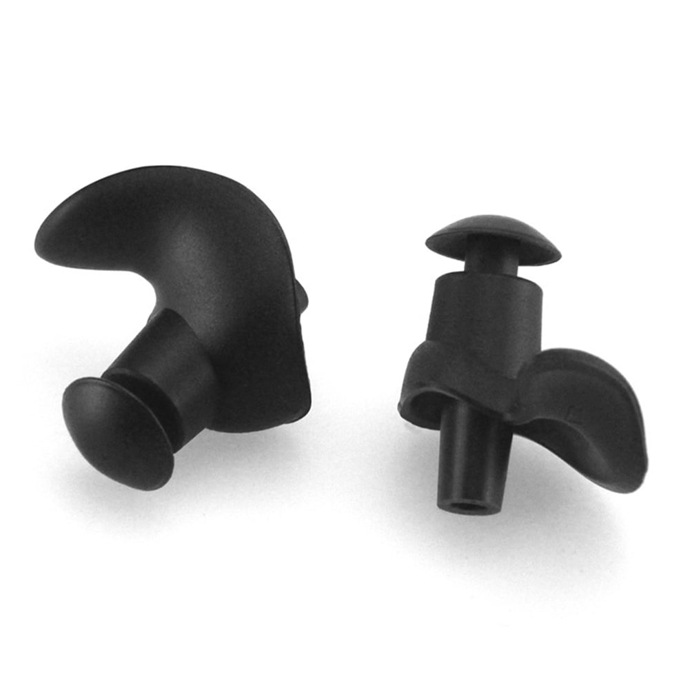 Profession Silicone Swimming Ear Plugs Shower Beach Waterproof Ear ...