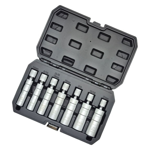 Profession Sparks Plug Socket Wrenches 3/8 Drive Thin Walled Retention ...