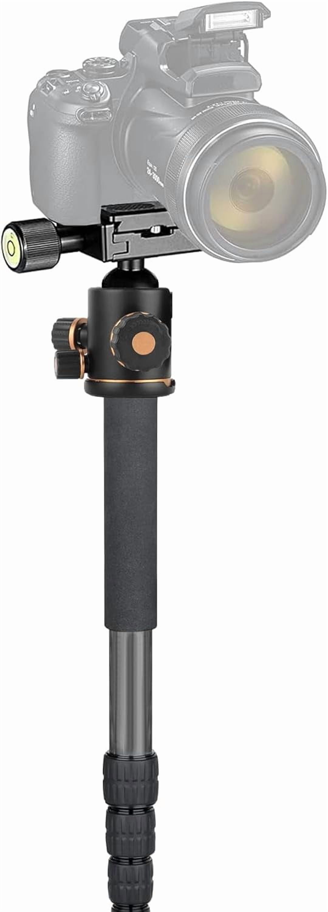 Professiona Heavy-Duty Carbon Fiber 70" Monopod/Unipod (Dual Optional ...