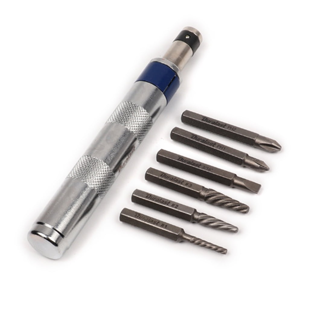 Professional 1/4" Drive Impact Screwdriver Set Suitable for Wide ...