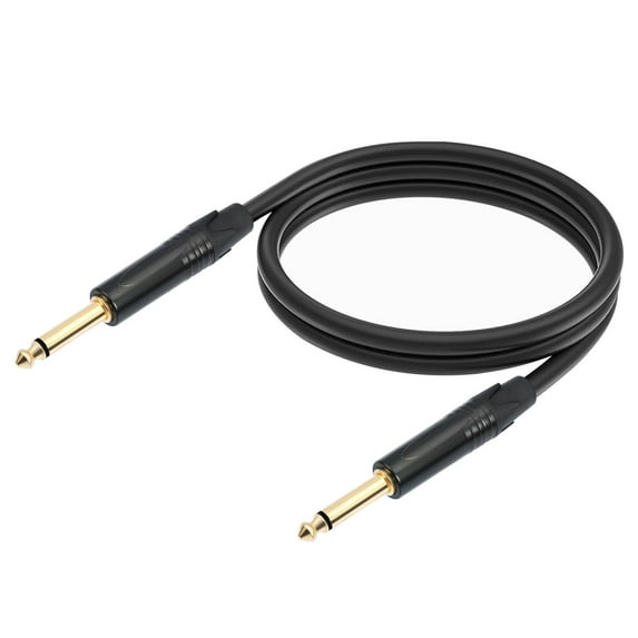 Professional 1/4Inch Instrument Cable For Electric Guitar To Mixing ...