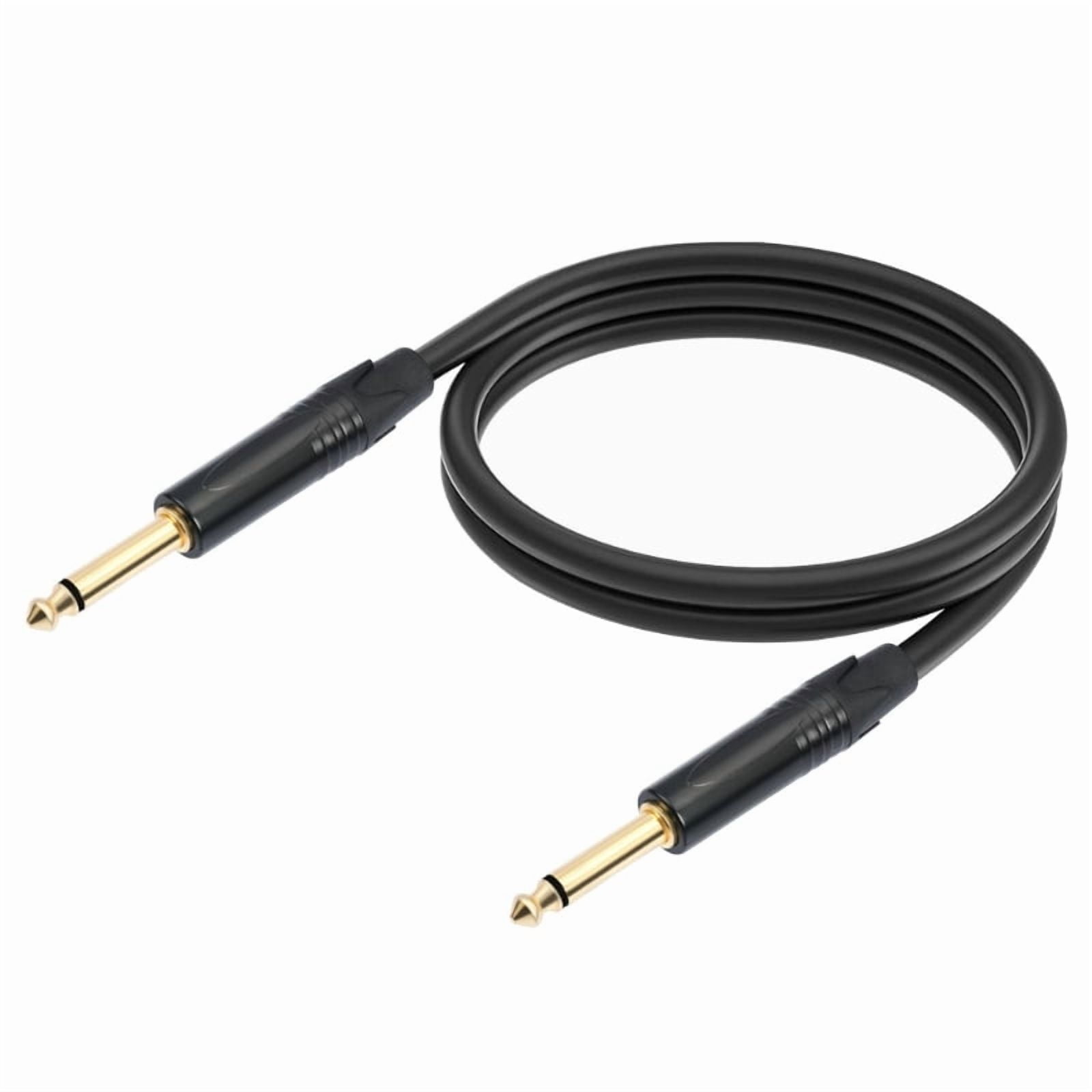 Professional 1/4Inch Instrument Cable For Electric Guitar To Mixing ...
