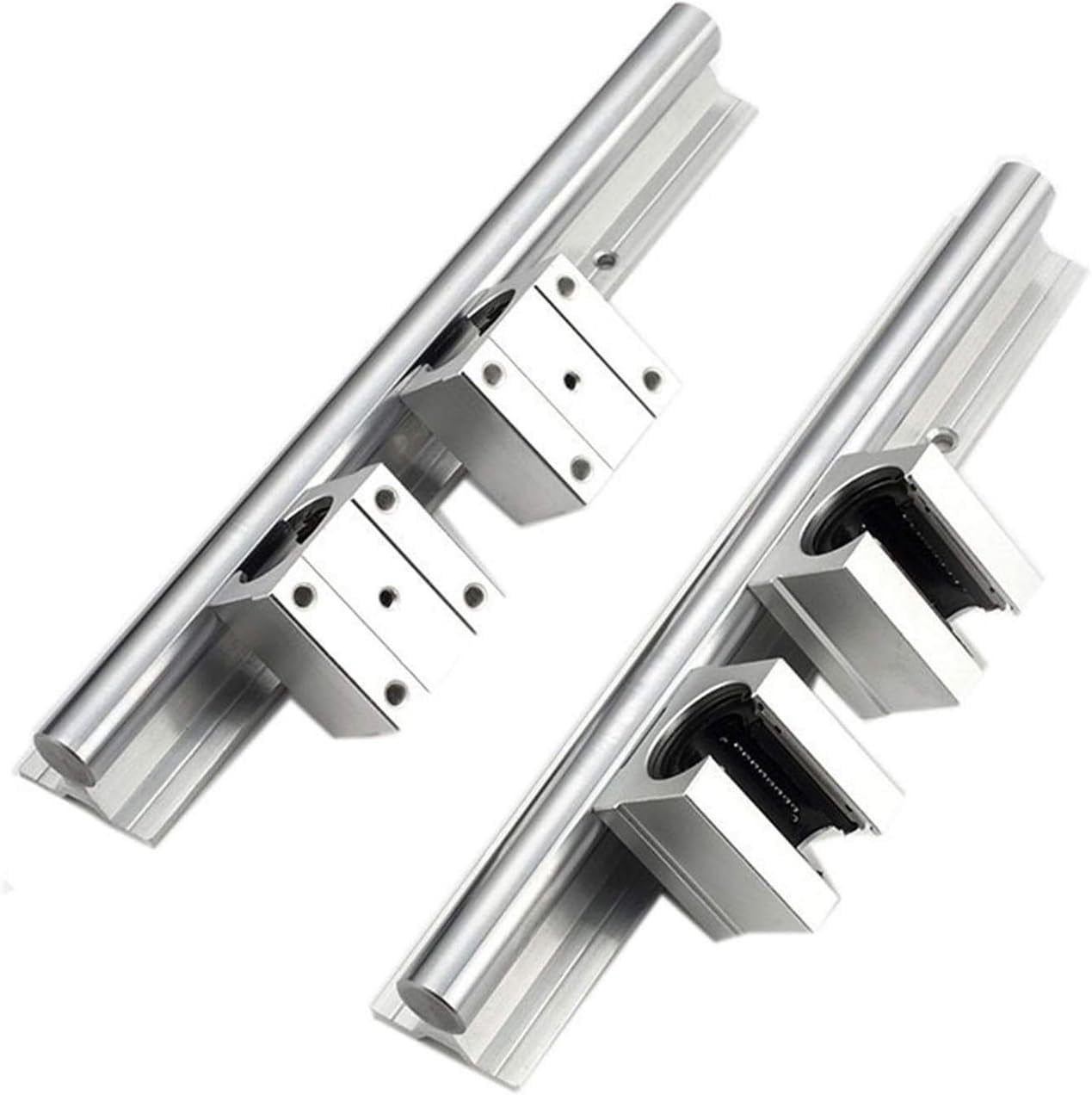 Professional 1200mm-1800mm 2 Sets Linear Rail SBR20 Linear Guide20mm Linear Rails 4Pcs SBR20UU ...