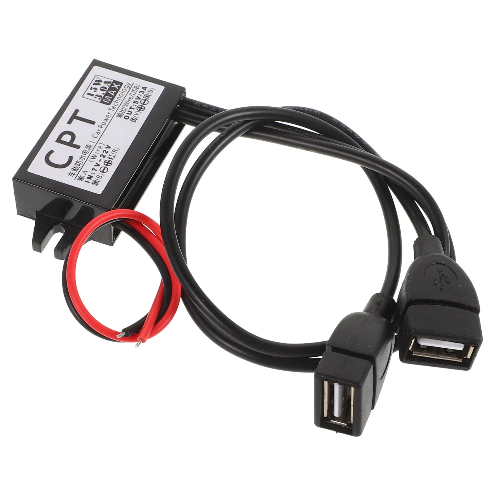 FRCOLOR Black Car Power Supply Module for Charging GPS and Dash Cam ...
