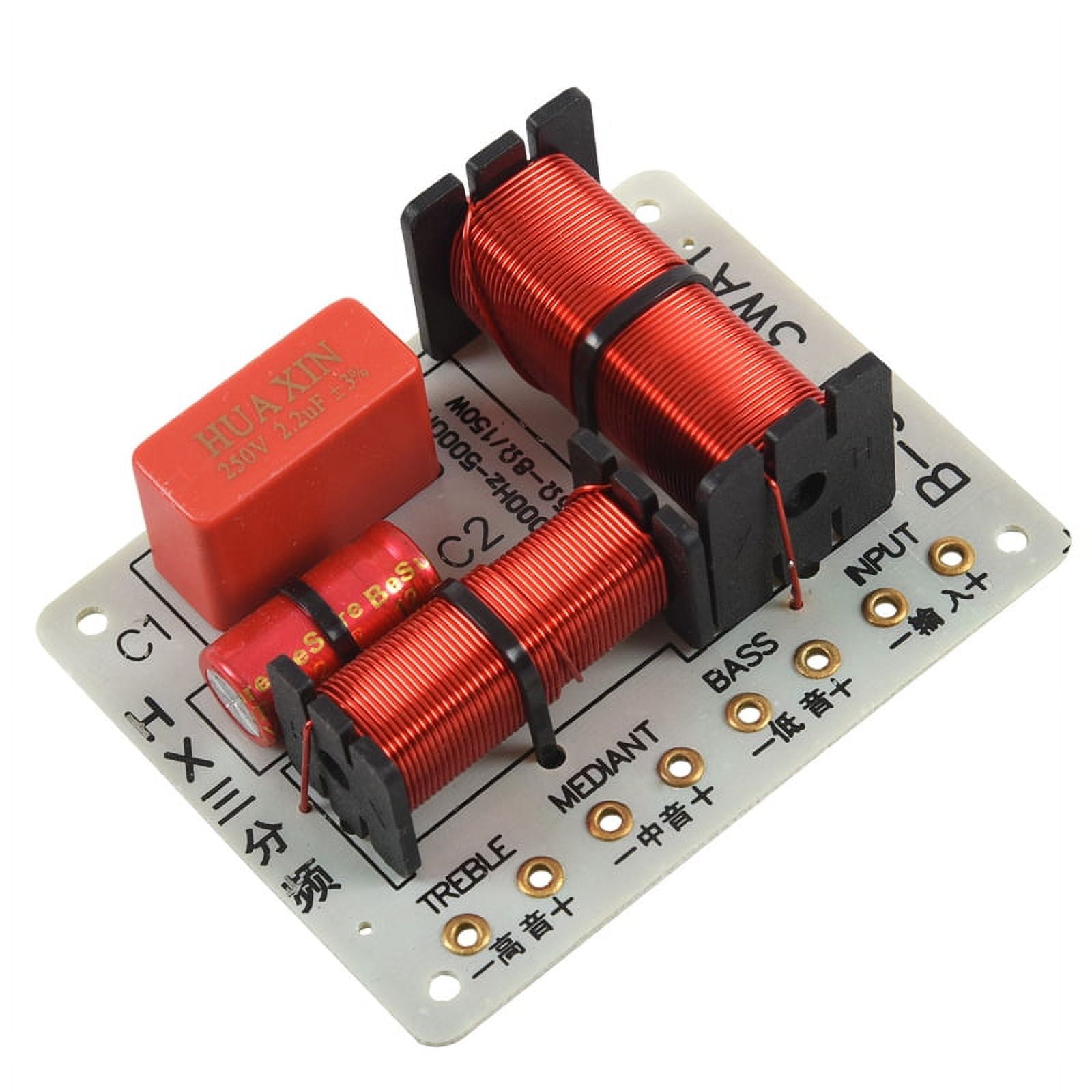 Professional 150W Multi Speaker Audio Frequency Divider 3 Way Crossover ...