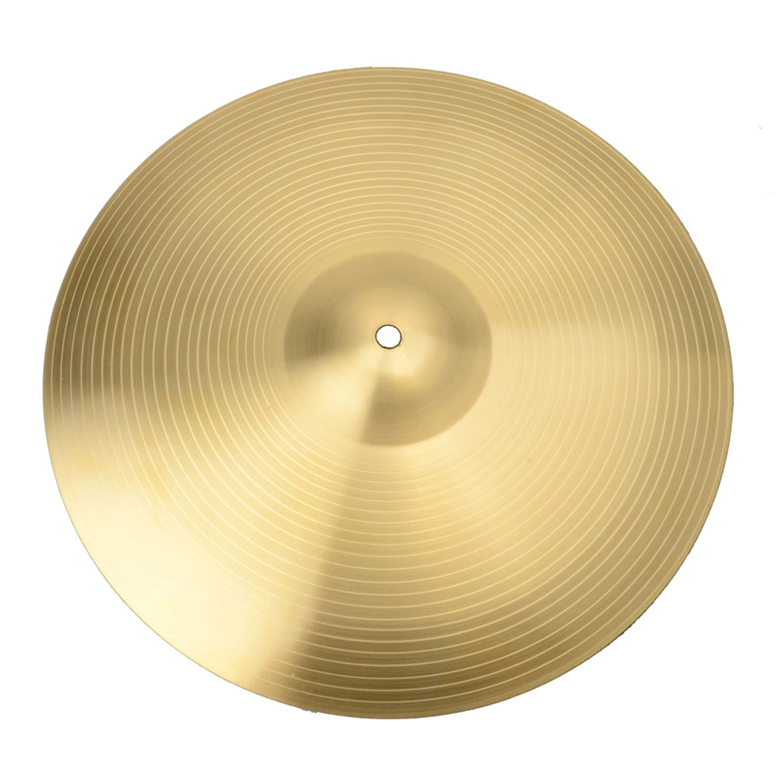 Professional 16" 0.7mm Copper Alloy Crash Cymbal for Drum Set Golden ...