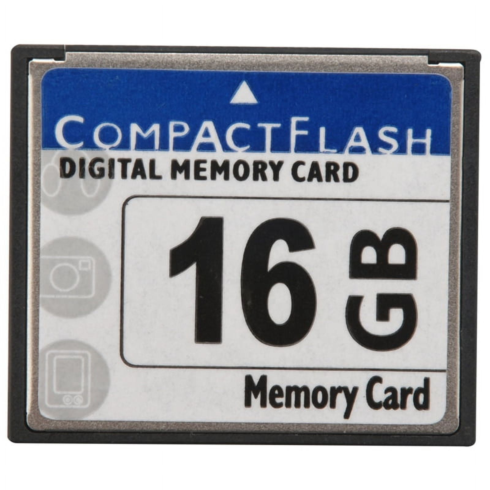 Professional 16GB Compact Flash Memory Card(White&Blue) - Walmart.com